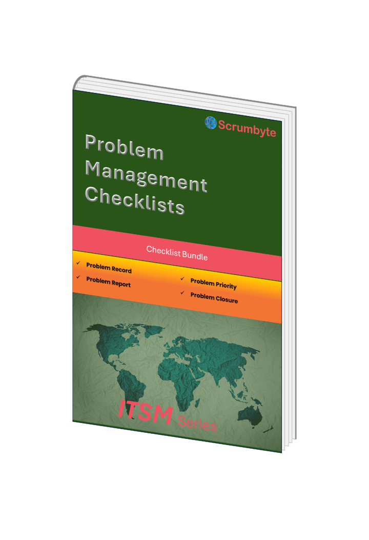 Problem Management Checklist Template Bundle | Scrumbyte